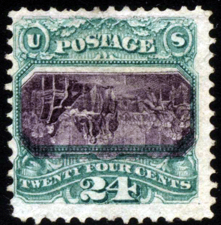 New World Auction Record Price Realized For US Invert Stamp - Antiques ...