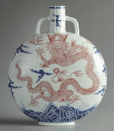 Rare Chinese Moon Flask Gets 155 Million At Antique World - Antiques ...