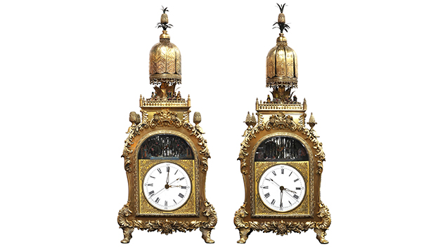 Pair Of Rare Chinese Automaton Clocks Achieves $600,000 At Clars