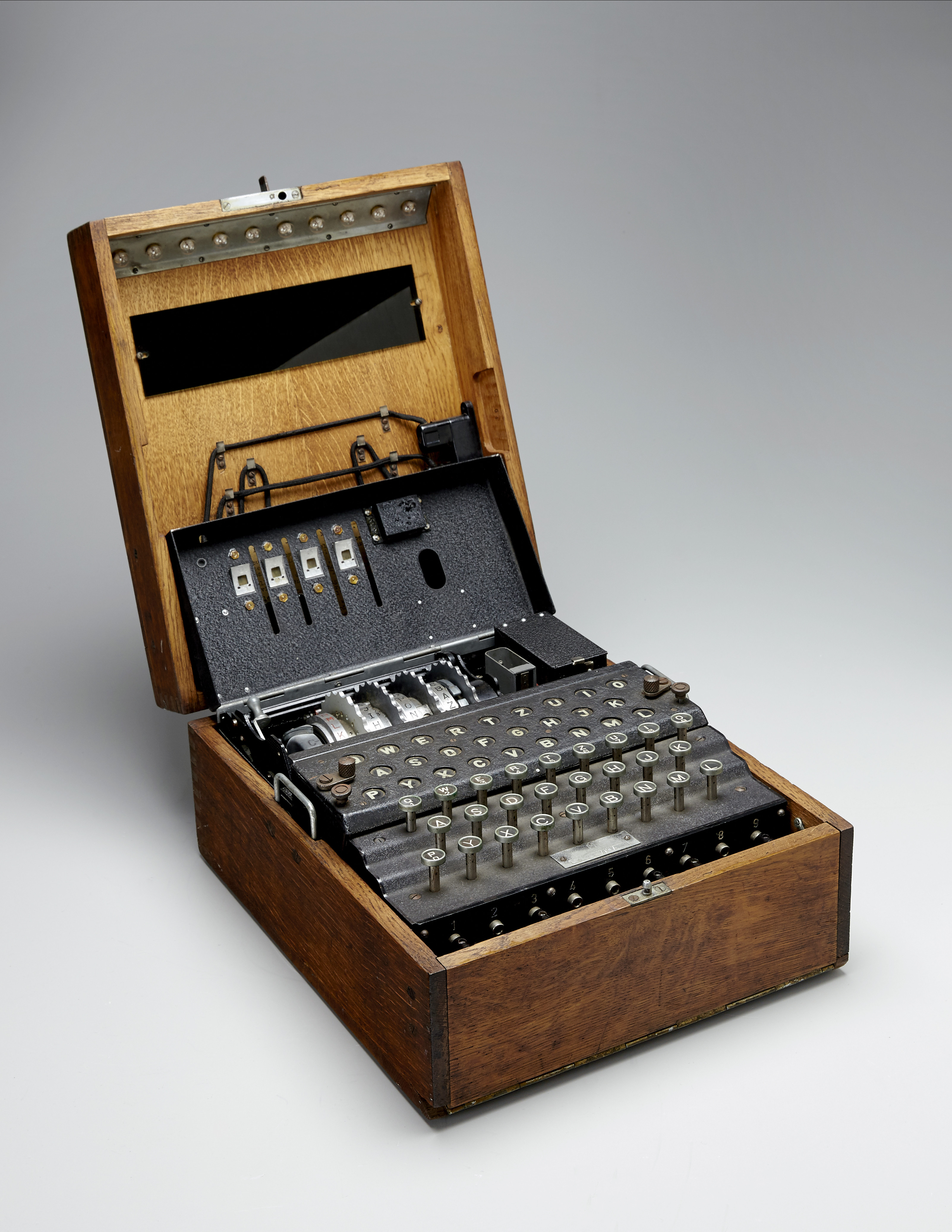 Enigma Machine In Use Enigma Machine In Use