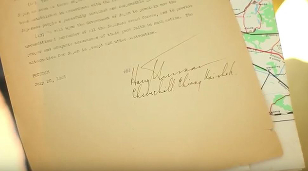 Video: Truman Signed Copy Of WWII Potsdam Declaration At Witherell's