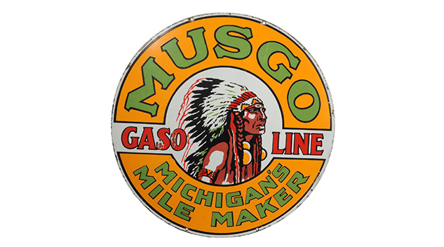 Musgo Gas Sign Takes $55,000 At Morphy’s Sale