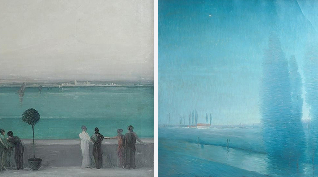 Maine Collection Led By Two Works By American Tonalist Leon Dabo