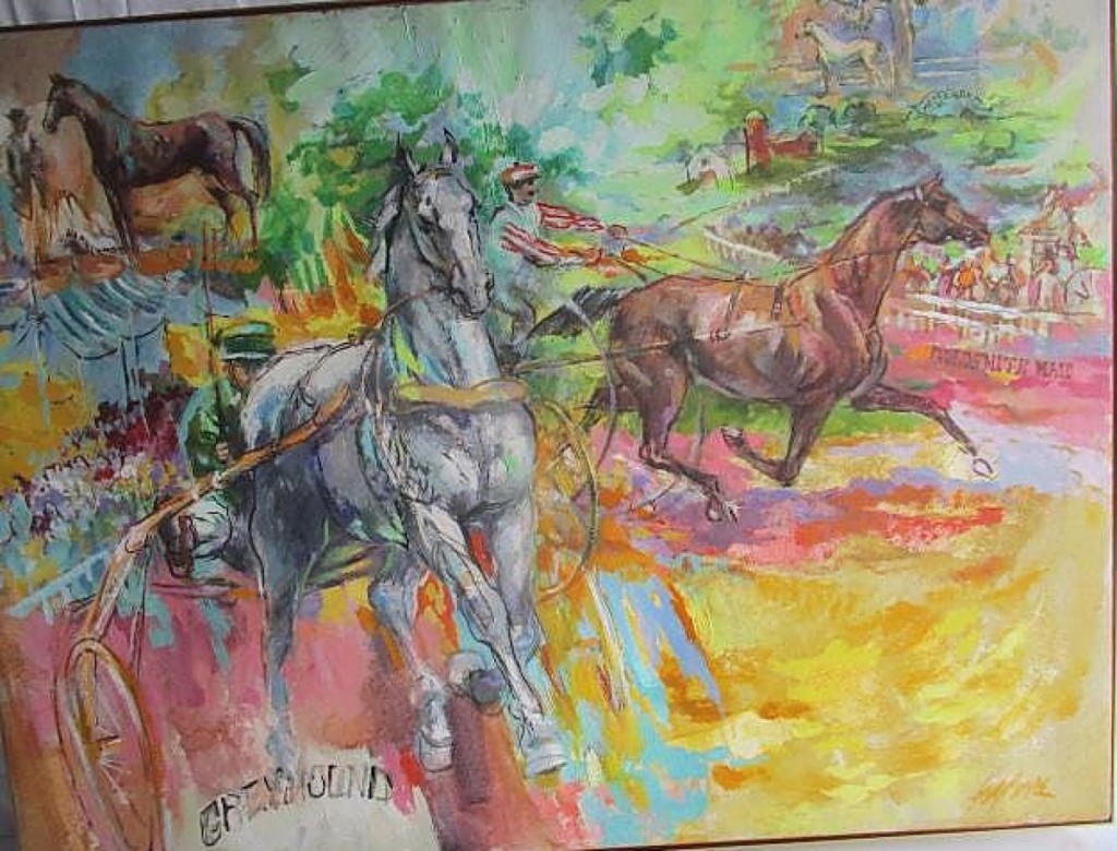 At Central Mass Auctions, Fay Moore’s Equestrian & Other Paintings Race ...