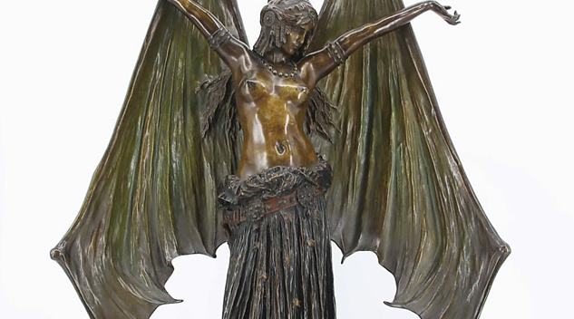 Vampire Sculpture Adds Bite To Clarke’s March Auction