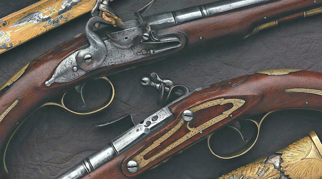 Hamilton’s Pistols Take $1.15 Million