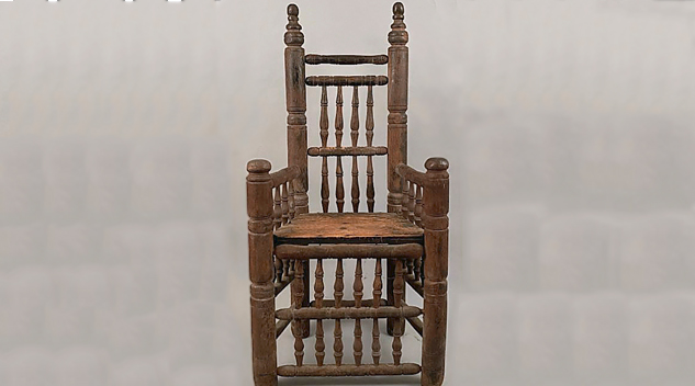 Rare Seventeenth Century Brewster Chair Takes The Throne At Main Street ...