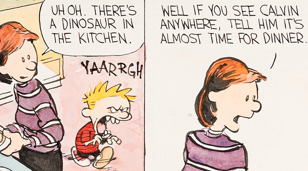 ‘Calvin And Hobbes’ Comes To Dinner At Heritage - Antiques And The Arts ...