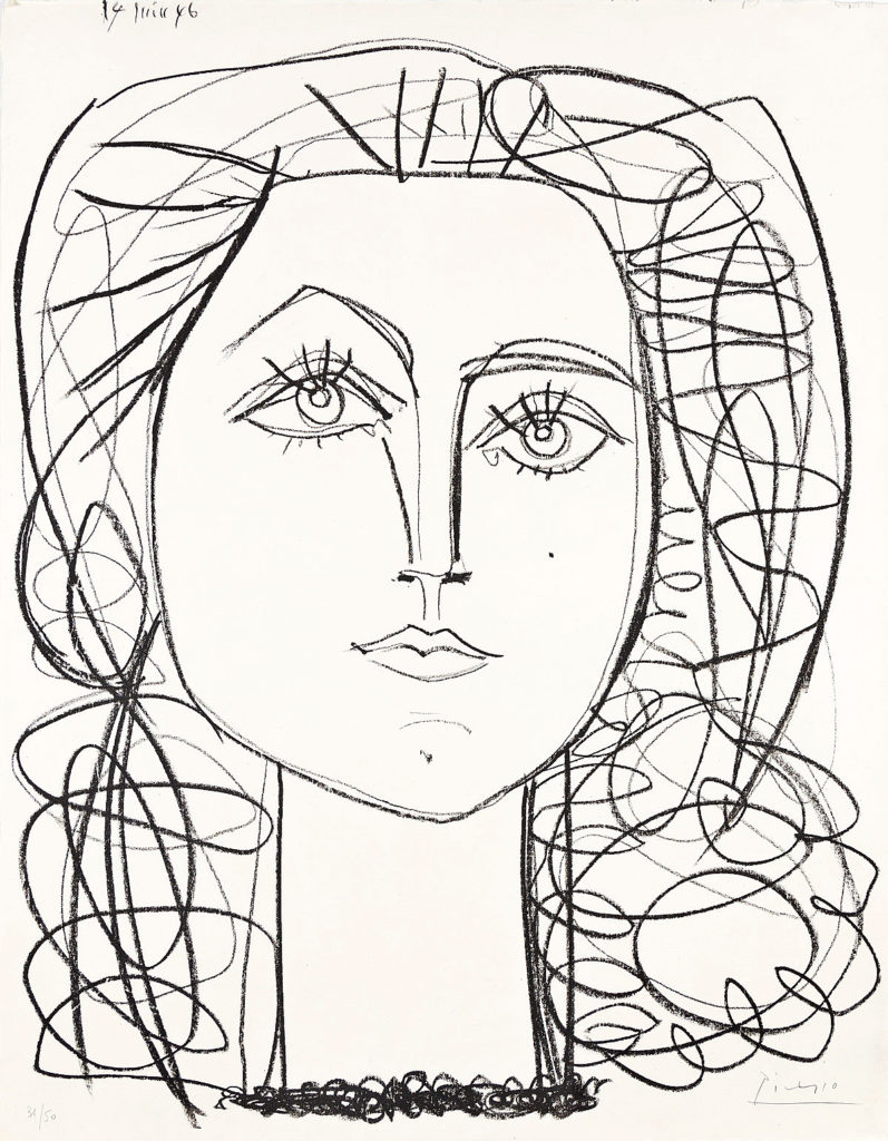 Picasso’s Muse & Mistress ‘Francoise’ Tops Swann Galleries’ Sale At ...