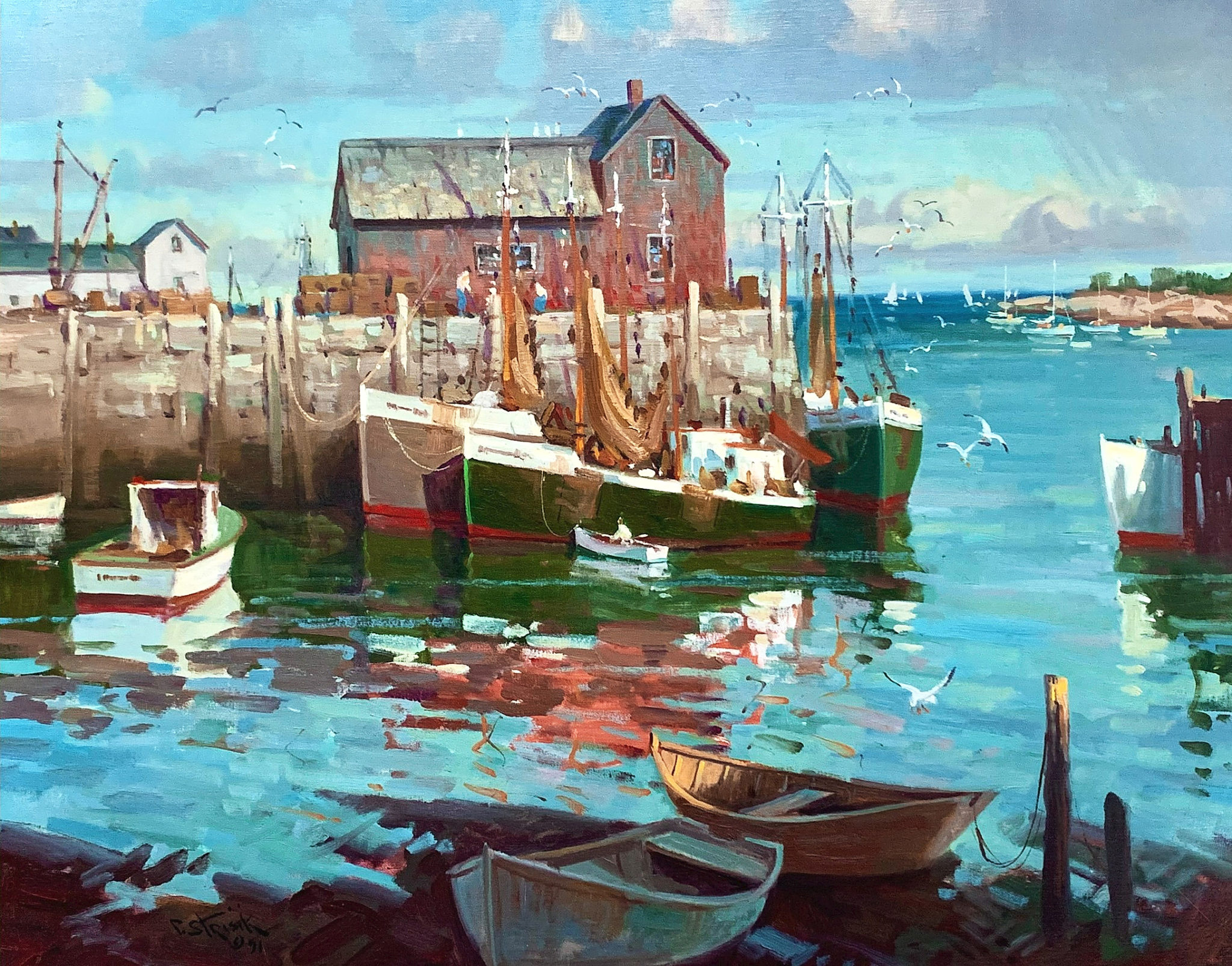 Cape Ann Artists Of The Past Advance At Rockport’s Art Auction ...