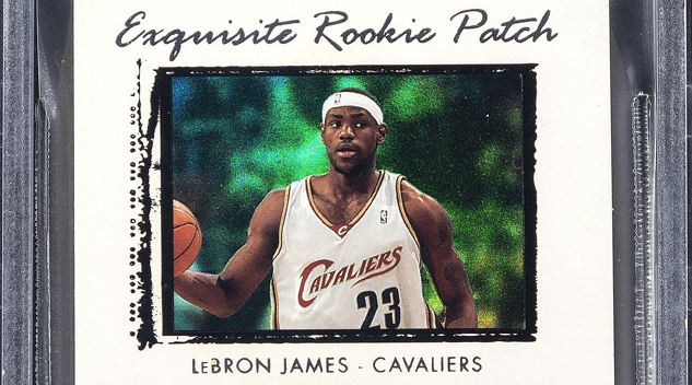 Heritage Shoots For $324,000 With LeBron James Rookie Patch - Antiques ...