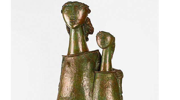 Botello’s Bronze Mother & Daughter Sculpture Embraces Top Price In ...