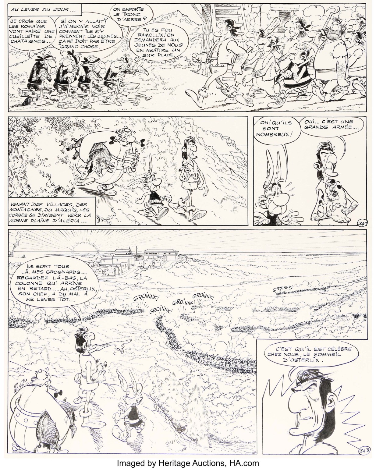 Asterix Story Page Draws Big For Heritage - Antiques And The Arts Weekly