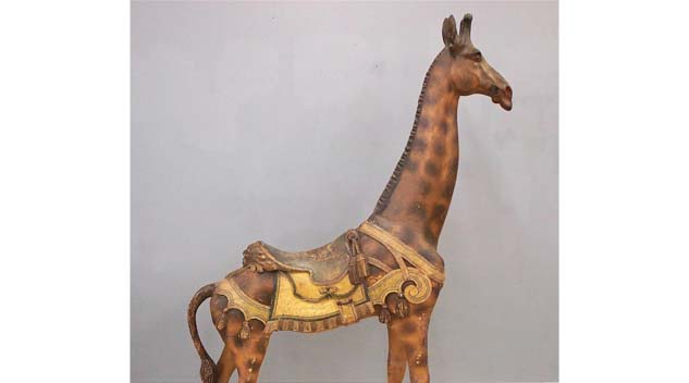 Giraffe Carousel Figure Reaches Impressive Heights At Schmidt’s ...