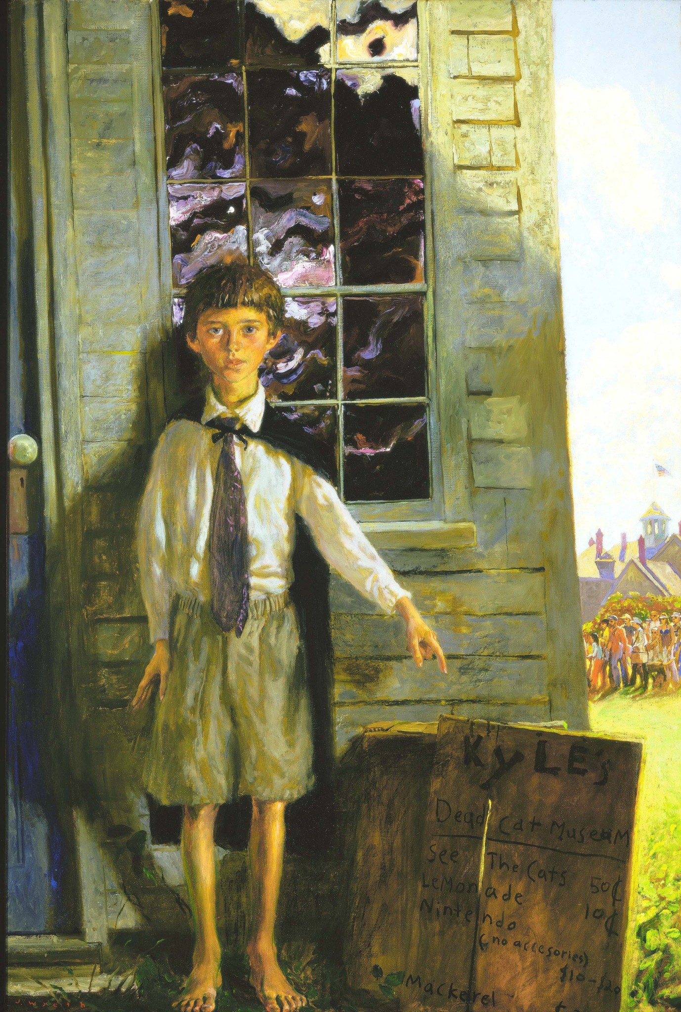 The Farnsworth Museum Of Art —Jamie Wyeth, Unsettled - Antiques And The ...
