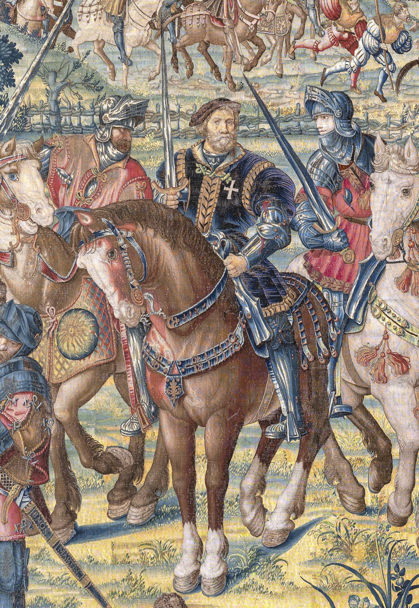 Weaving History – Knights In Shining Armor: The Pavia Tapestries, At ...